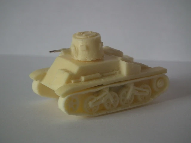 Wwii Belgian Char Leger T15 Tank Resin Model Kit 20mm Fb6 £5 99
