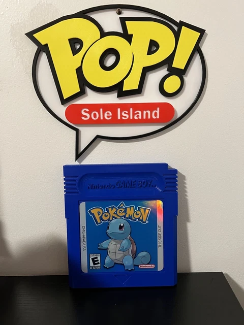 3D PRINTED POKÉMON Giant Nintendo Gameboy Wall Art - Squirtle Blue ...