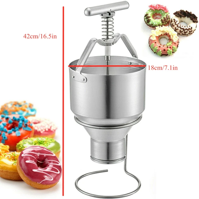 5L DIY DONUT Maker Machine Manual Donut Depositor Commercial Donut ...