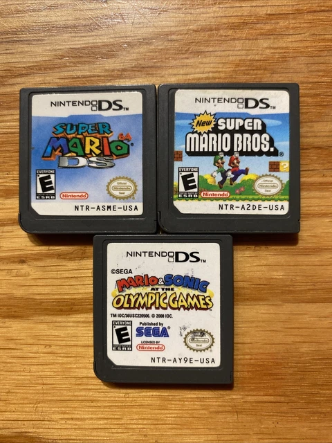 NEW SUPER MARIO Bros - Super Mario Ds - Etc. Nintendo DS - 3 Game ...