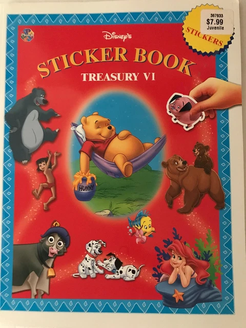 DISNEY'S STICKER BOOK Treasury VI. £4.58 - PicClick UK