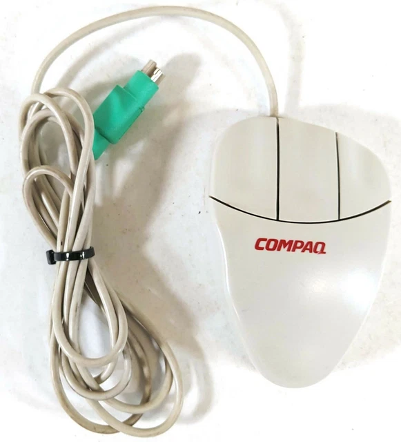 Vintage Logitech M S38 Mouseman Ps 2 Souris Compaq C027 Eur 10 46 Picclick Fr
