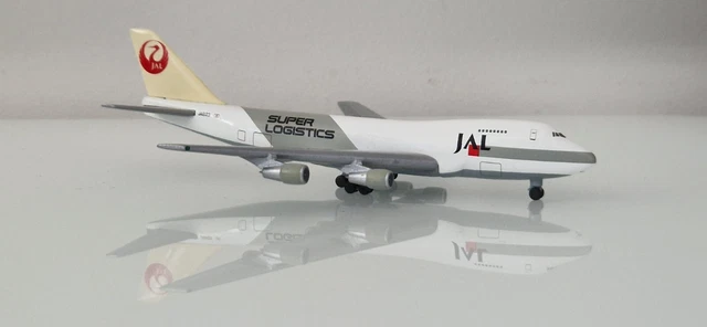 HERPA 1:500 JAL Japan Airlines Boeing B747-200 "Super Logistique" EUR 29,32 - PicClick FR