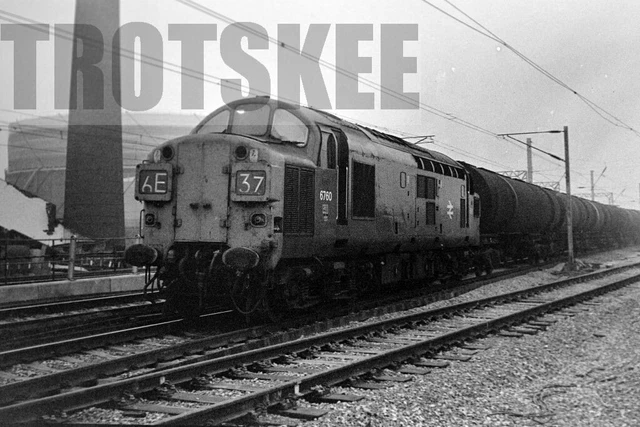 35MM NEGATIVE BR British Railways Diesel Loco Class 37 D6760 c1971 £4.97 - PicClick UK
