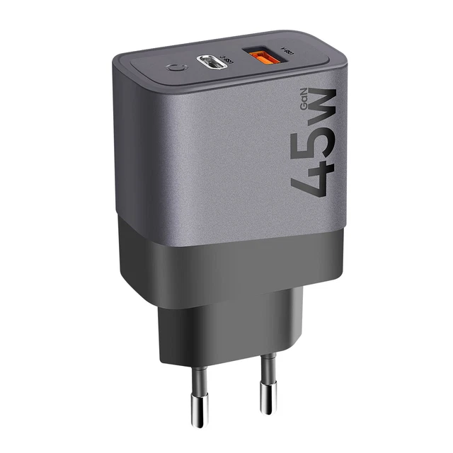 Tactical Gan Netzteil Usb Usb C 45w Microgrid Dunkelgrau Eur 32 90