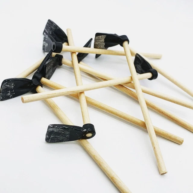 SMALL FOOD PLAY Hoe Mini Game Scene Model 1/12 Miniature Dollhouse ...