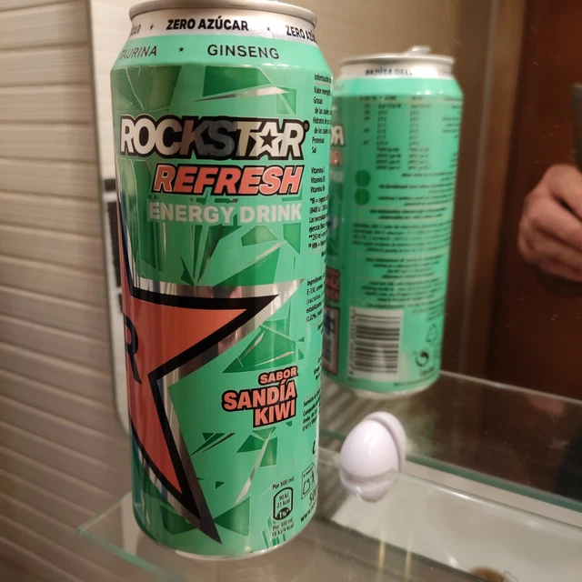 ROCKSTAR REFRESH ENERGY Drink Sabor Sandia Kiwi 50 Cl Vacia (España ...