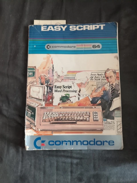 EASY SCRIPT COMMODORE 64 Book $15.00 - PicClick