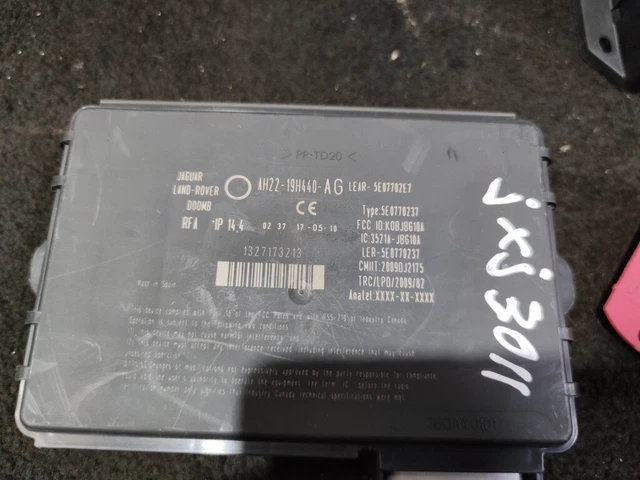 KIT ECU MOTORE Completo Jaguar Xj X351 3.0 Diesel 9X2Q-12A650-Pae EUR ...