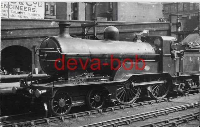 RAILWAY PHOTO LNER D1 65 Nottingham Victoria GNR 4-4-0 Loco Great ...