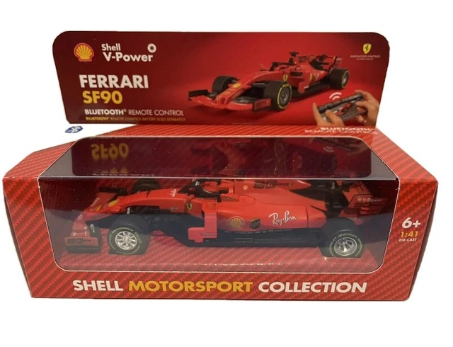 SHELL MOTORSPORT COLLECTION Ferrari SF90 1:41 Limited Edition! Formula ...
