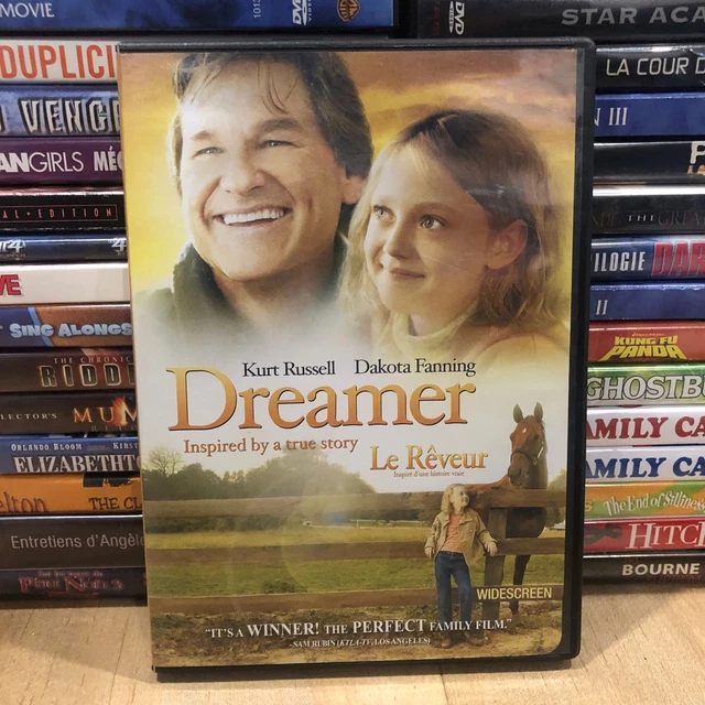 DREAMER KURT RUSSELL Dakota Fanning DVD Widescreen Family Inspirational ...