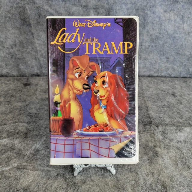 LADY AND THE Tramp VHS Walt Disney 1987 Black Diamond The Classics $124 ...