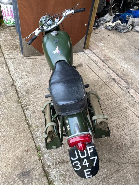 BSA B40 MILITARY despatch rider 1967 350cc £2,556.72 - PicClick UK