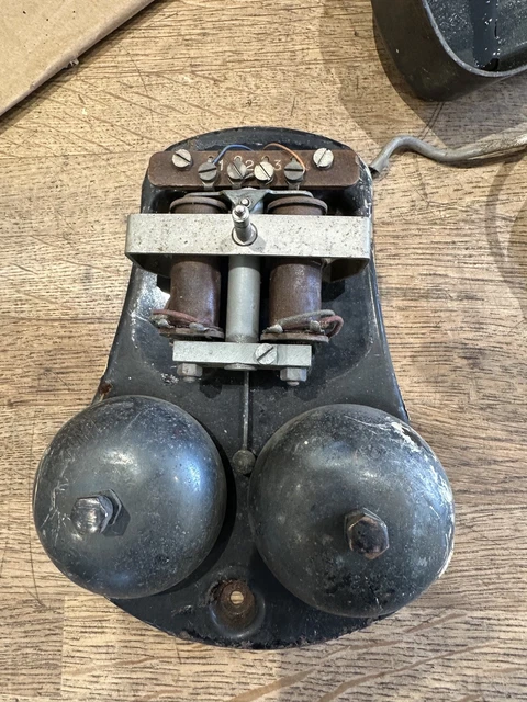 VINTAGE ELECTRIC GPO 64A C39/1 Telephone Extension Bell - Complete but ...