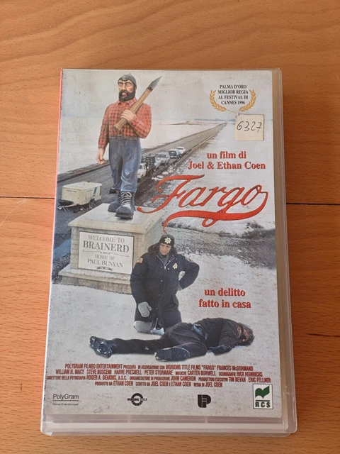 FARGO JOEL ETHAN Coen - Vhs Rcs Polygram Ex Noleggio EUR 6,99 - PicClick IT