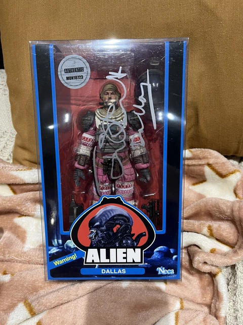 NECA SIGNED ALIEN 40th Anniversary Series Wave 1 DALLAS 7" Tom Skerritt ...