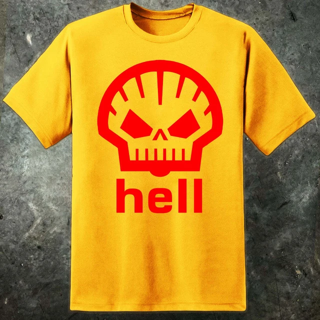 SHELL / HELL As Worn By Heath Ledger T Shirt £19.99 - PicClick UK