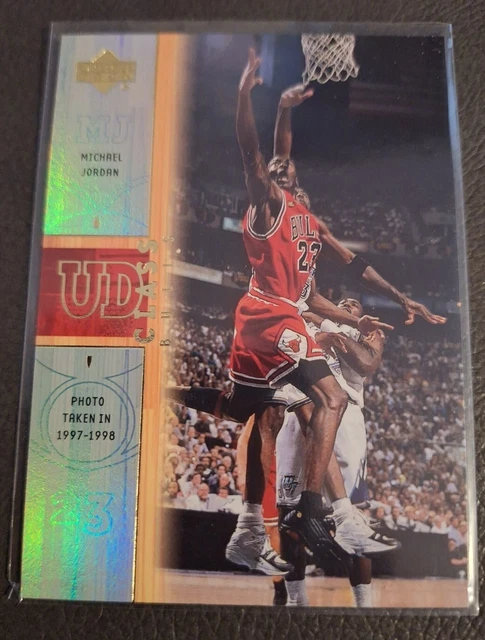 2001 MICHAEL JORDAN Upper Deck, carte UD CLASS, #C1, carte d'insertion ...
