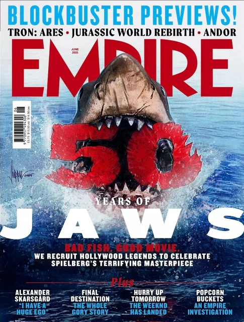 EMPIRE MAGAZINE (UK) - June 2025 - 50 Years Of Jaws - Summer ...