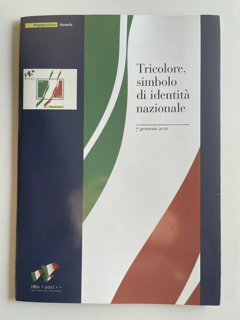 FILATELIA-POSTE ITALIANE-FOLDER TRICOLORE, Simbolo Di Identita ...