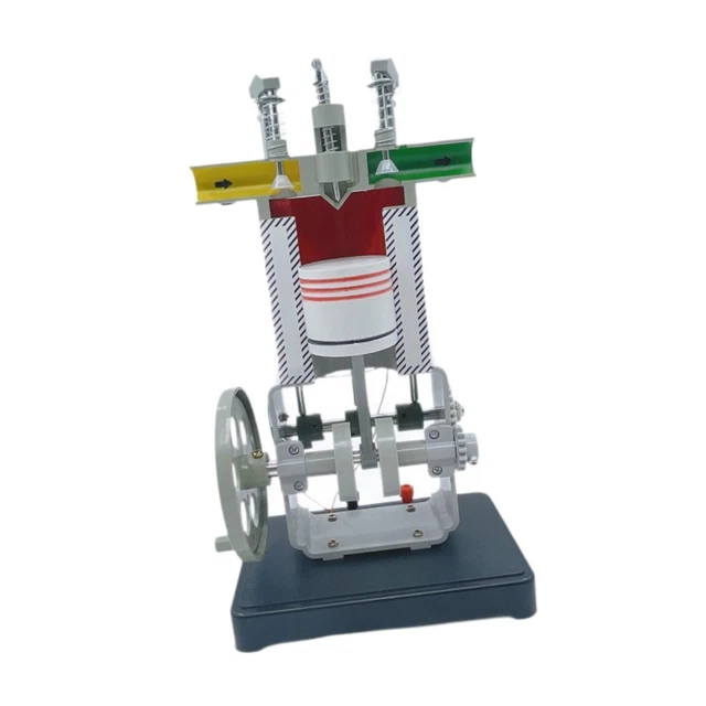 DIESEL ENGINE MODEL DIY Educational Physics Experiment Steam Engine ...
