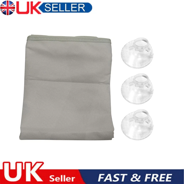 WHEEL ARCH GREY Cover Kit Awning Skirt with Suckers Caravan Motorhome ...