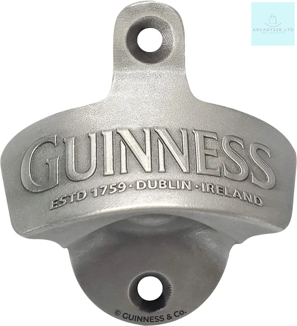GUINNESS WALL MOUNTED Bottle Opener £14.57 - PicClick UK