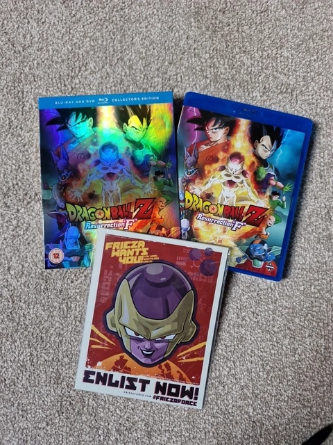 DRAGONBALL Z RESURRECTION of F blu ray collectors edition £9.00 ...
