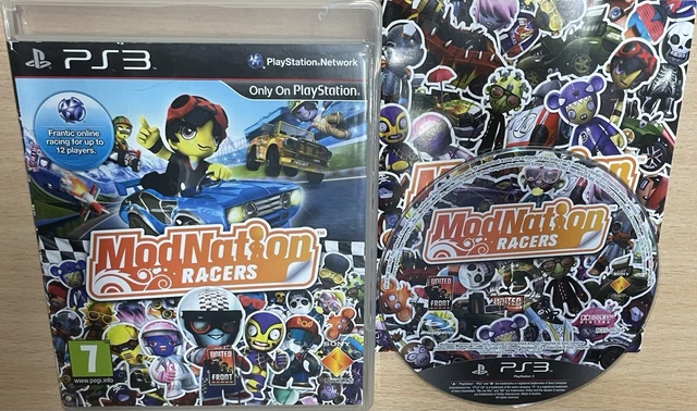 MOD NATION RACERS PS3 Kart Racing 2010 Game 100% Complete Tested VGC ...