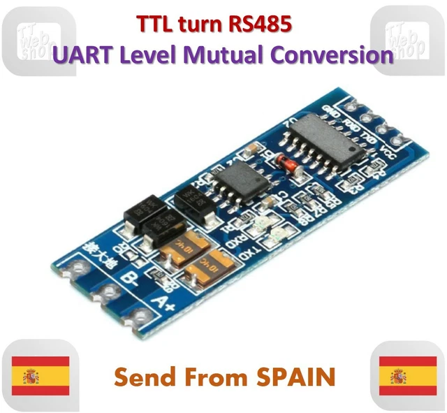 TTL TURN RS485 485 to Serial UART Level Mutual Conversion Automatic ...