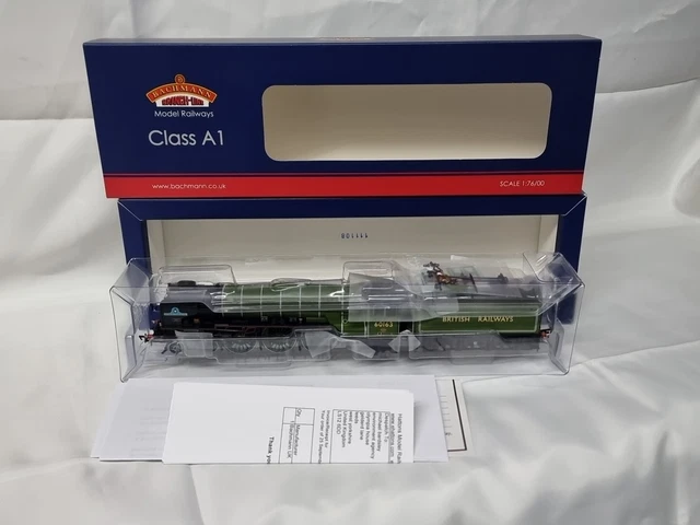 BACHMANN BRANCH LINE 32-550A A1 CLASS 60163 TORNADO BR APPLE GREEN £129 ...