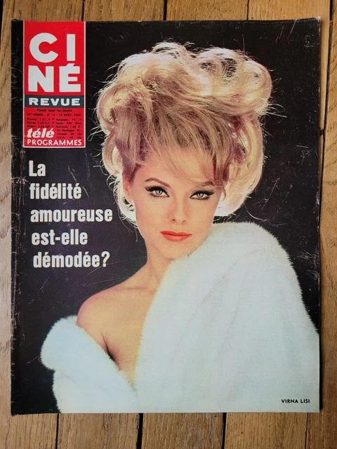 CINE REVUE - Tele-Programmes - N° 16 du 18/04/1968 EUR 5,00 - PicClick FR