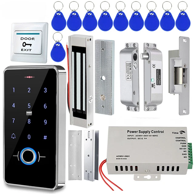 RFID FINGERPRINT ACCESS Control System Door Lock, IP68 Waterproof ...