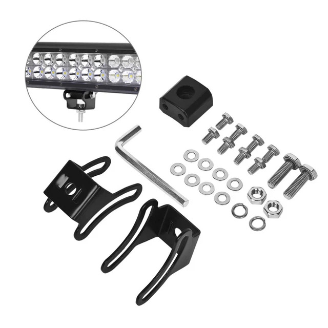 USEFUL STRAIGHT CURVED Slide Mount LED Light Bars Truck SUV Car £14.98 ...
