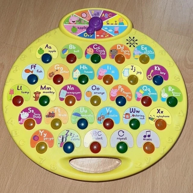 PEPPA PIG Fun Phonics ABC Spelling Letter Electronic Game £15.00 ...