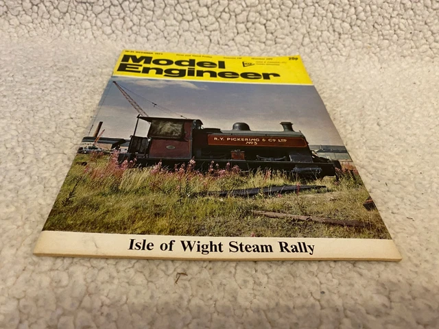 MODEL ENGINEER MAGAZINE #3475 California Steam Tug. Torquay Manor. Isle ...