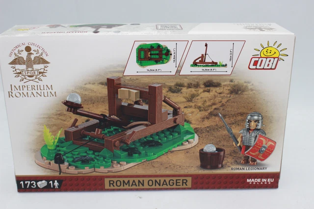 COBI 20068 IMPERIUM Romanum Catapulte Roman Onager Klemmsteine 173 ...