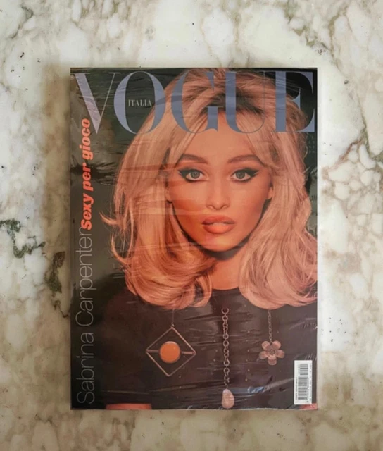 SABRINA CARPENTER VOGUE Italia Magazine October 2025 Giorgio Armani ...