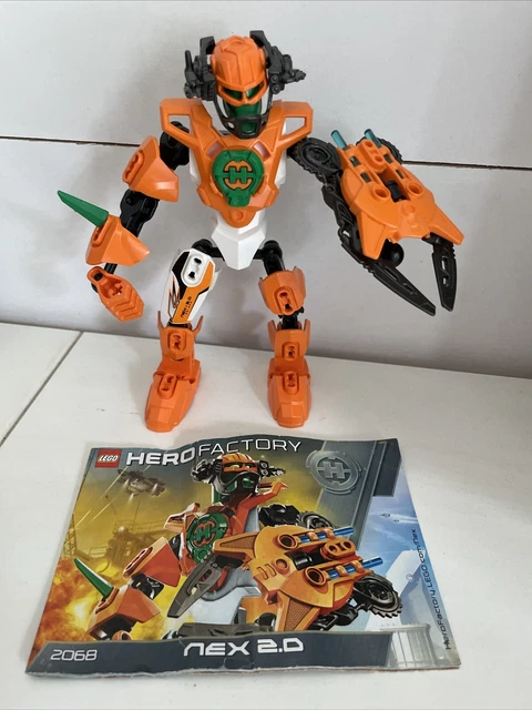LEGO BIONICLE HERO Factory Ordeal of Fire 2068 : Nex 2.0 (complet) EUR ...