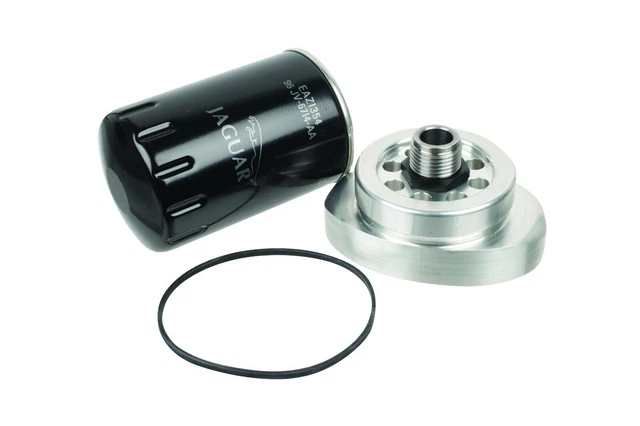 JAGUAR E-TYPE SERIES 3 Roadster Spin On Oil Filter Conversion Kit New ...