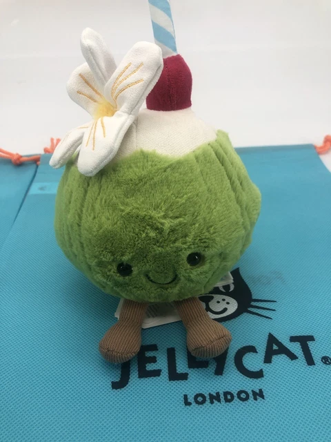 JELLYCAT ARUBA COCONUT 20cm BNWT With Dust Bag £16.15 - PicClick UK