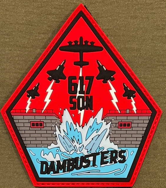 RAF 617 SQN ‘Dambusters’ F-35B Lightning PVC Patch. £19.00 - PicClick UK
