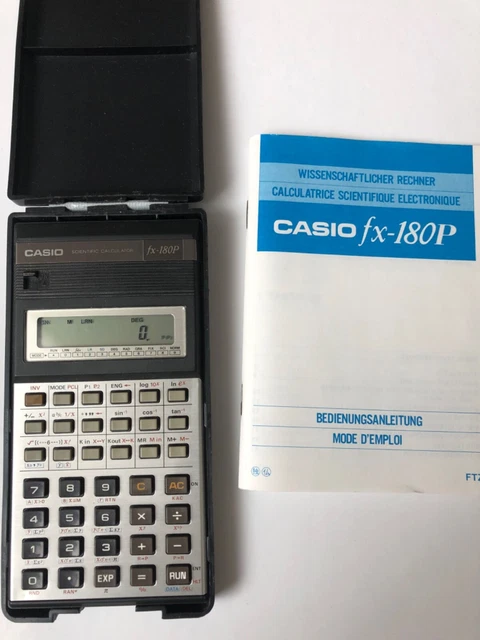 CALCULATRICE CASIO FX-180P scientific calculator EUR 6,00 - PicClick FR