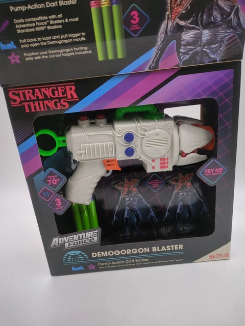 ADVENTURE FORCE STRANGER Things Demogorgon Tracker Dart Blaster ...