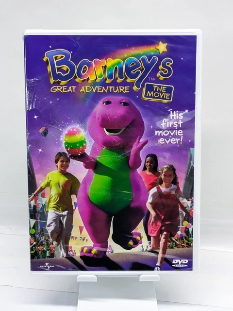 BARNEY THE DINO: Barneys Great Adventure, The Movie (DVD) RARE OOP NEW ...