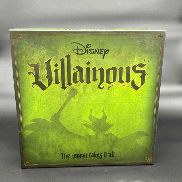 DISNEY VILLAINOUS STRATEGY Board Game Ravensburger Disney Villains New in Box £19.89 - PicClick UK