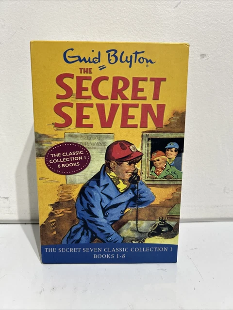 ENID BLYTON'S THE Secret Seven - The Classic Collection 1 - 8 Book Box ...
