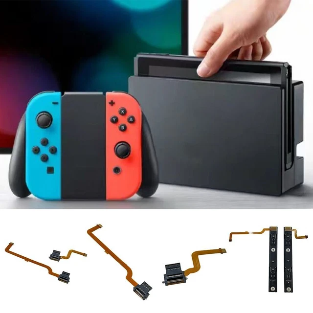 LINKS/RECHTS SPIEL SLIDE Rail Kabel Schiebe-Bar-Kabel Für Nintendo ...
