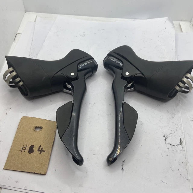 SHIMANO SORA ST-R3000 shiftes STI 2x9 speed road race bike #4 £85.00 ...